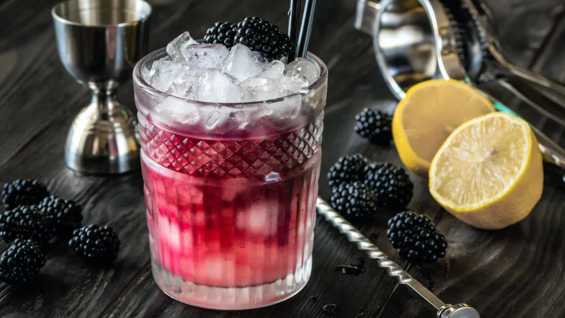 Blackberry Bramble Recipe - THC Mocktail - Find Wunder